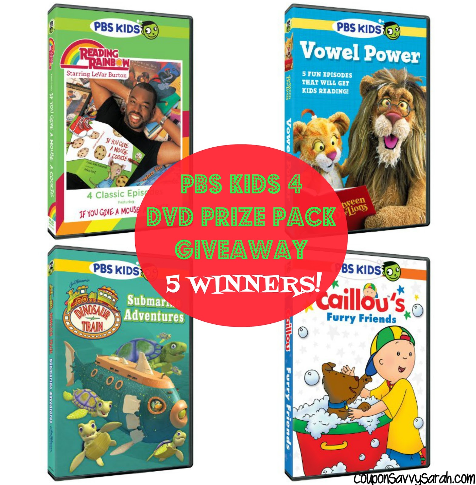 Coupon Savvy Sarah: PBS KIDS Summer Fun Giveaway - 4 DVD Prize Pack ...