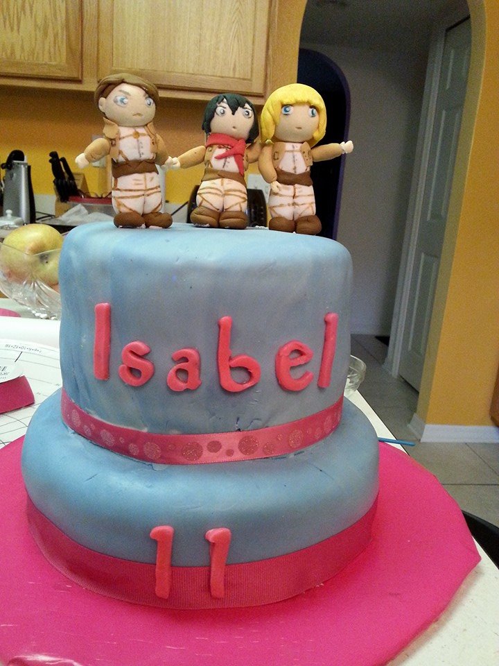 Kaaren's Kakes: Attack on Titan Cake