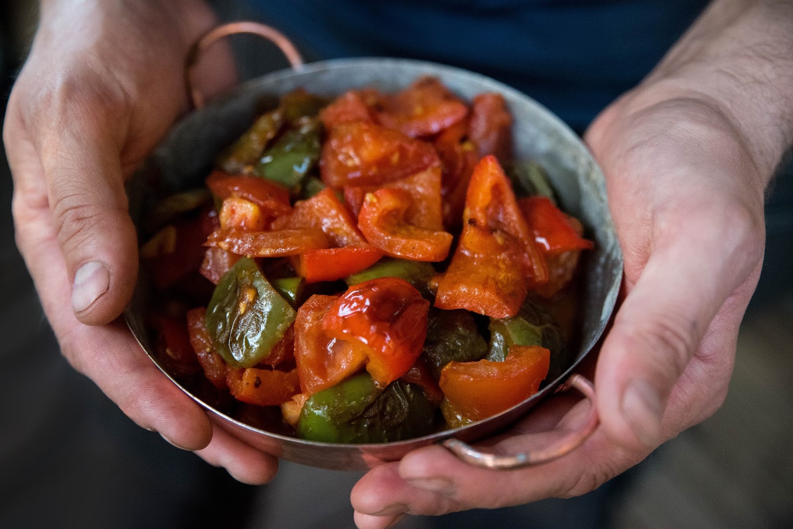 FARBROR GRÖNS RECEPT: Mhamara - Libanesisk paprikaröra