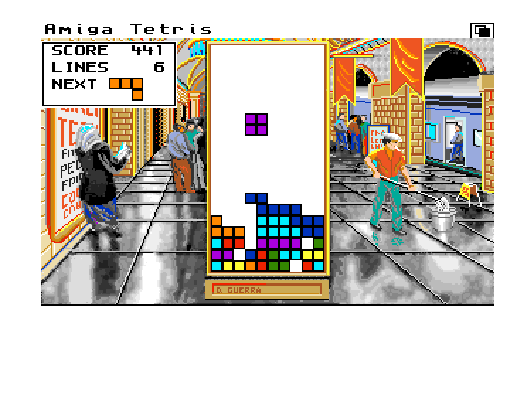 [SCREENSHOTS] Tetris (Amiga / Spectrum Holobyte / 1988) ~ Letande's ...