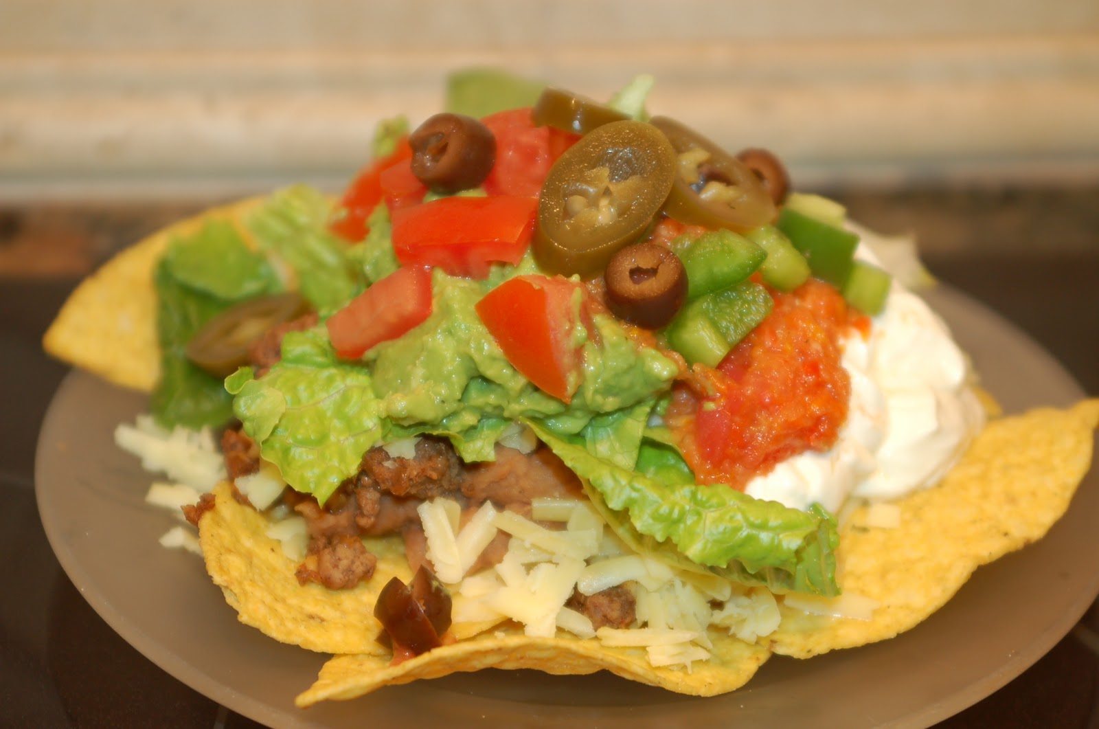 Organic Way of Life: Deconstructed Taco Salad with Green Finished ...