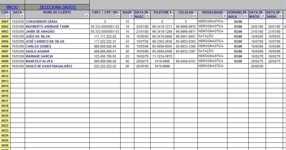 TURIM ADMIN PLANILHAS PRONTAS EXCEL: COMPRE PLANILHAS PRONTAS 30,00R ...