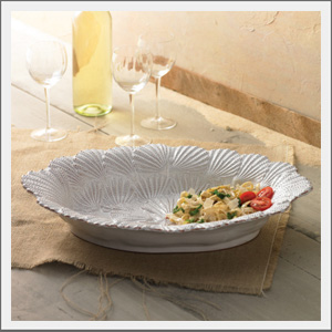 Seaside Inspired - Beach Decor: Seashell Tableware, Serving Pieces