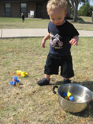 Fumbling Through Homeschooling: Space Week Water Play!