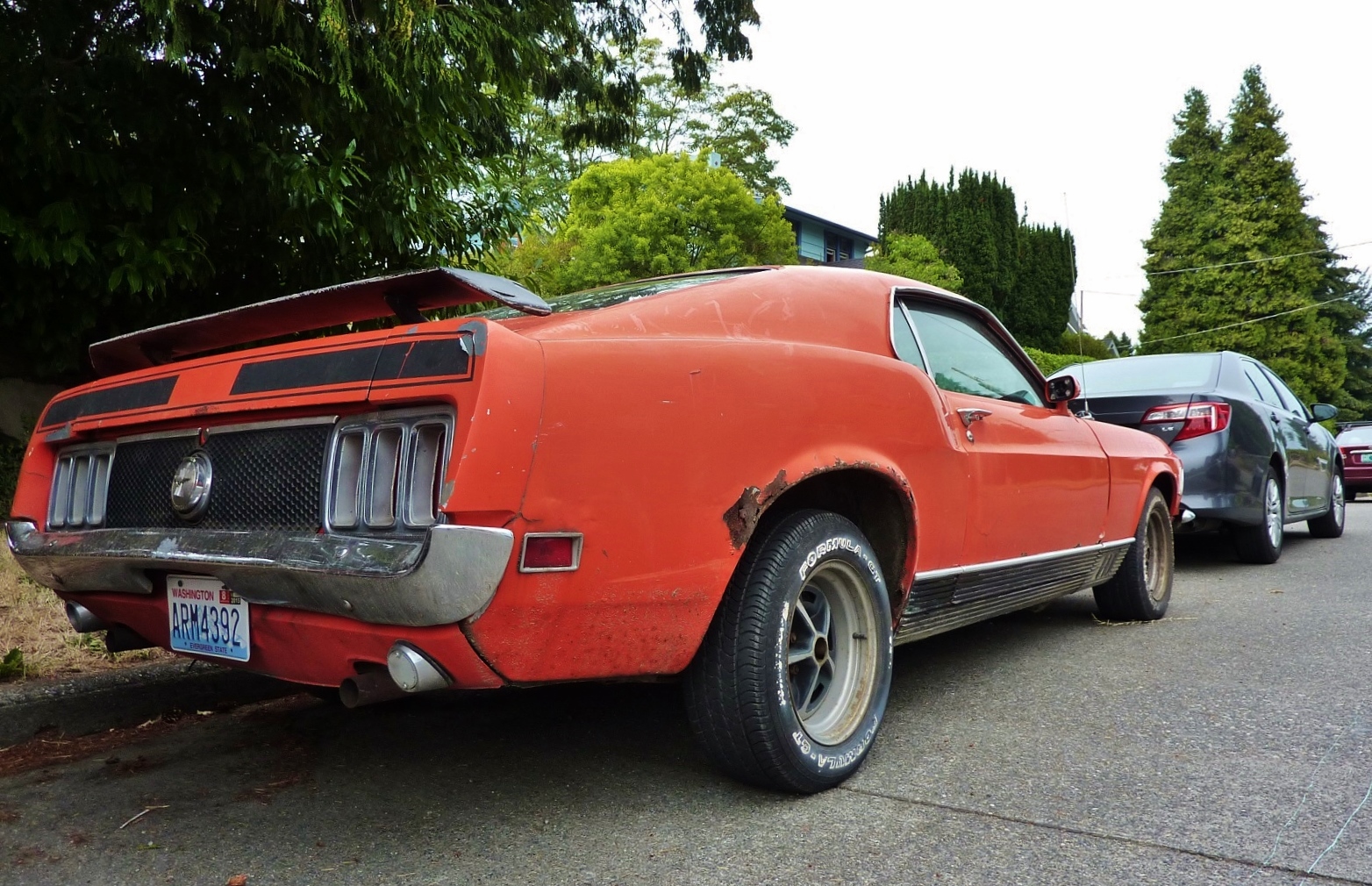 Seattle's Parked Cars: 1970 Ford Mustang Mach 1