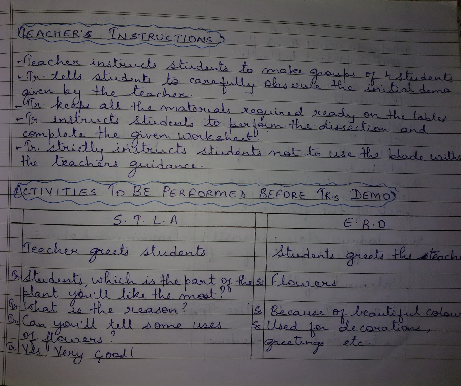 WORLD OF BUDDING SCIENTIST: Lesson Plans