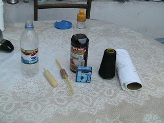 Experimentos Caseros materiales extintor casero