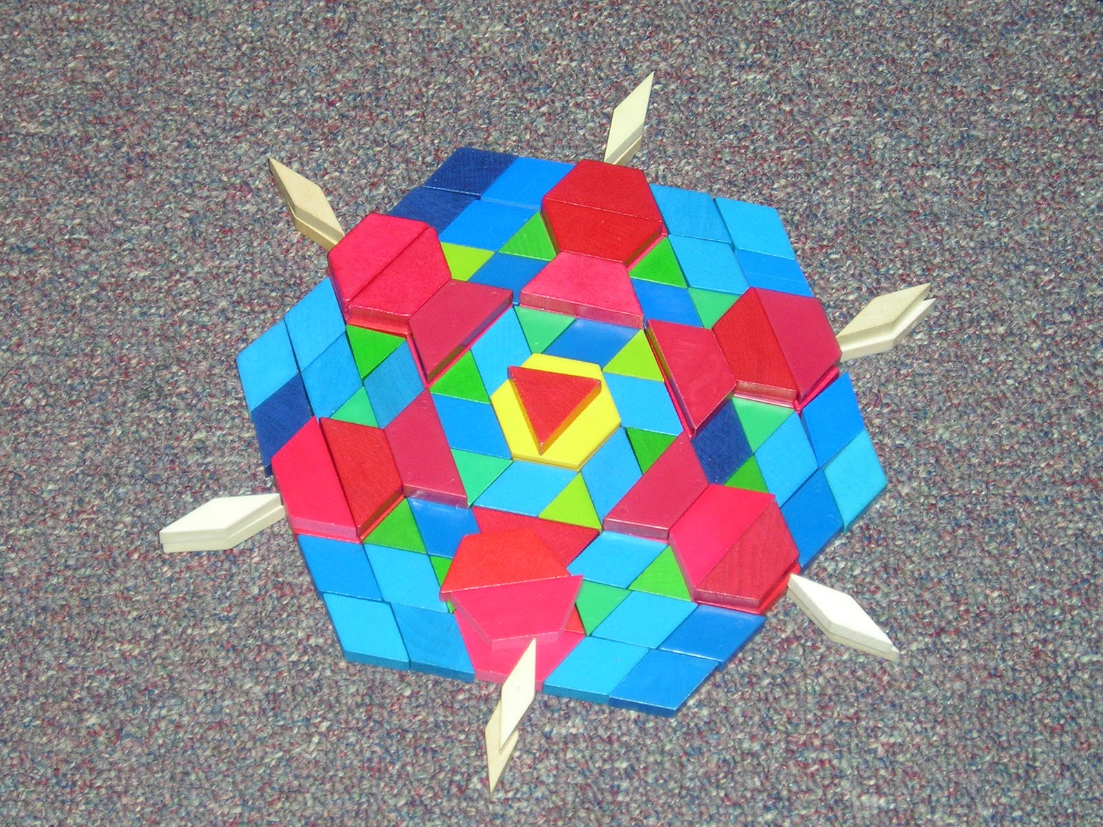 Tales From a K-1 Classroom: Symmetry with Pattern Blocks