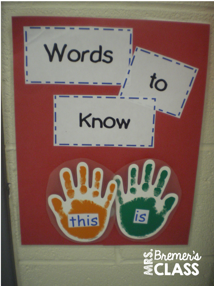 High Five! Daily Sight Word Practice | Mrs. Bremer's Class