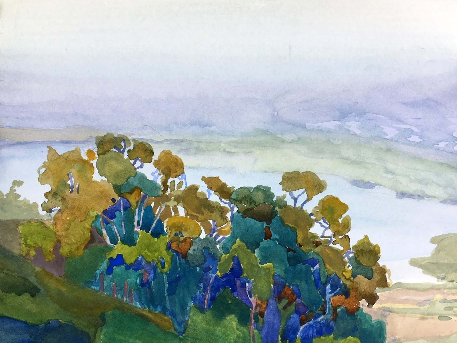robin purcell california watercolors in the plein air tradition ...