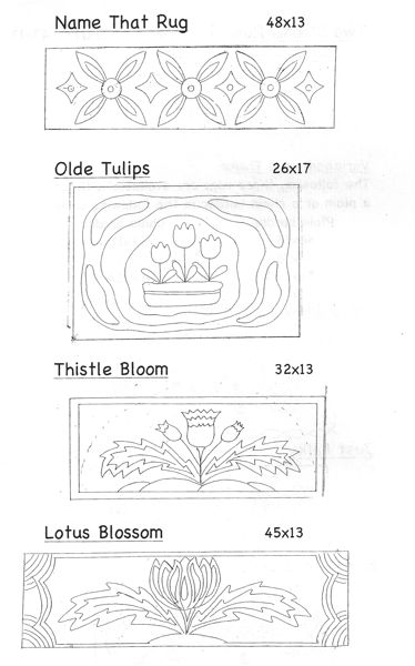 Humble Rugs: Rug Patterns