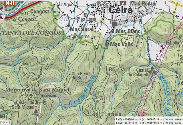 Rutes pels cims del Països Catalans: PUIG CASTELLAR o de SANT MIQUEL ...