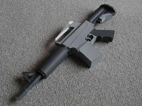 super papercraft: m4a1