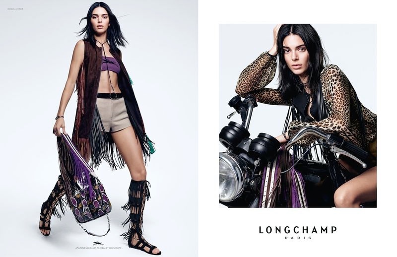 Hily Designs: Longchamp de la mano de Kendall Jenner presenta su campaña primavera-verano 2019