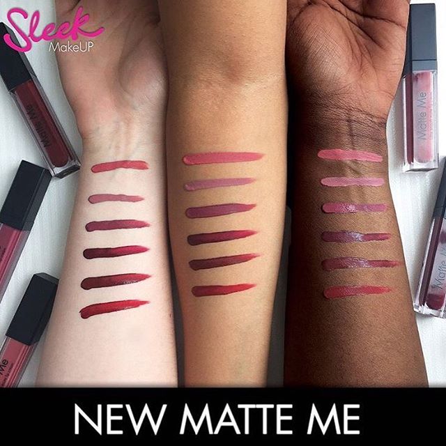 Sleek MakeUP New Matte Me Swatches / Thoughts & Life Experiences
