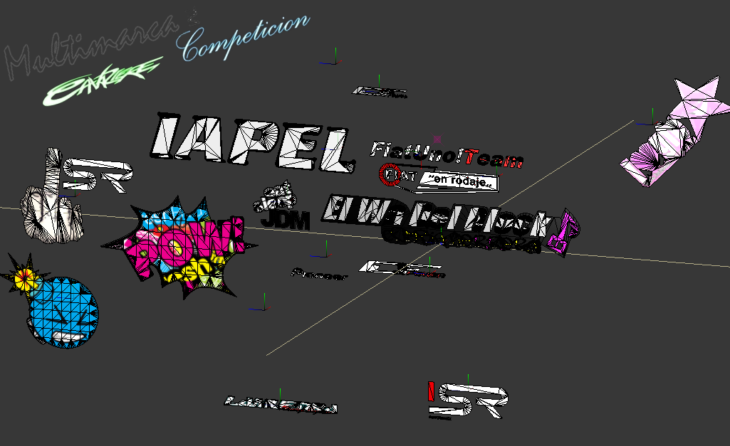 Multimarca Competicion: Pack de Calcos