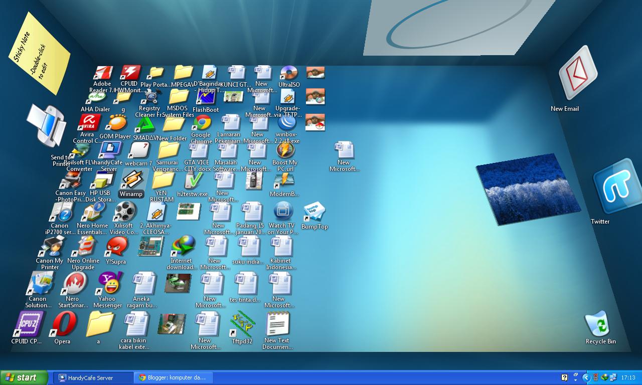 Cara bikin Tampilan PC/Laptop jadi 3 Dimensi - komputer dan jaringan
