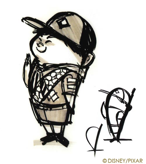 Living Lines Library: Up (2009) - Character Design