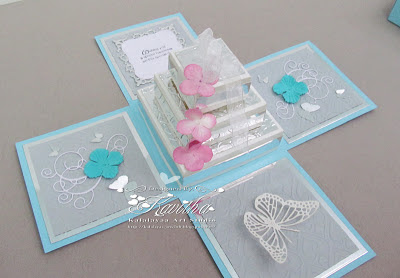 Kalalayaa's Art Stuido: WEDDING THEME EXPLOSION BOXES