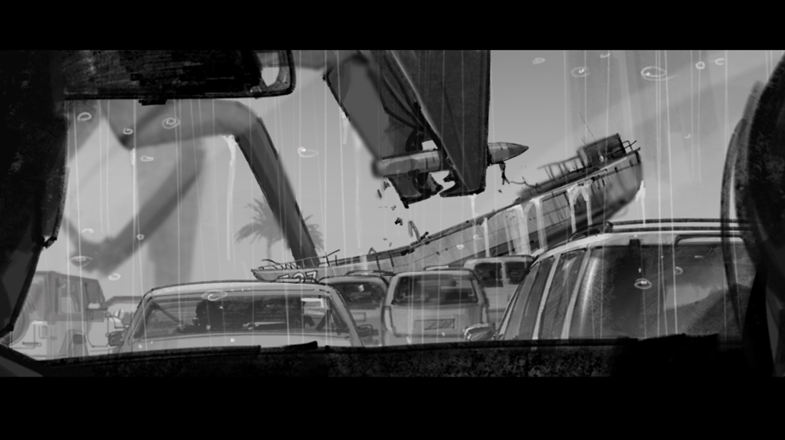 Storyboard from my favorite shot in Godzilla (2014) : r/GODZILLA