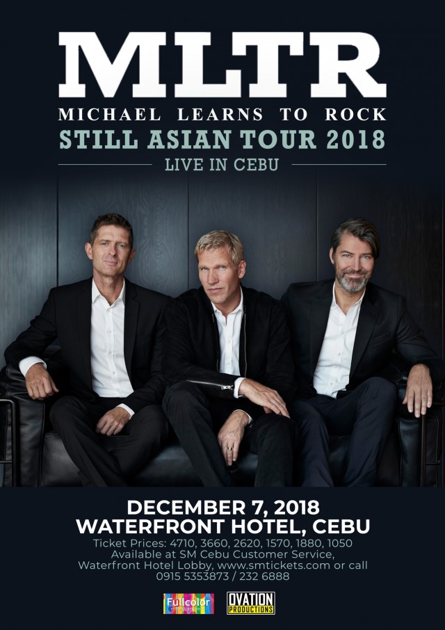 Michael Learns To Rock (MLTR) Live In Cebu! Buy Tickets Now! - FaceCebu ...