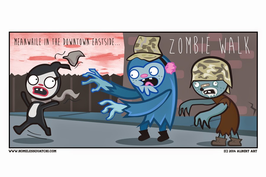 The Homeless Quatchi Project | VANCOUVER BLOG WEBCOMIC SATIRE: HOMELESS ...