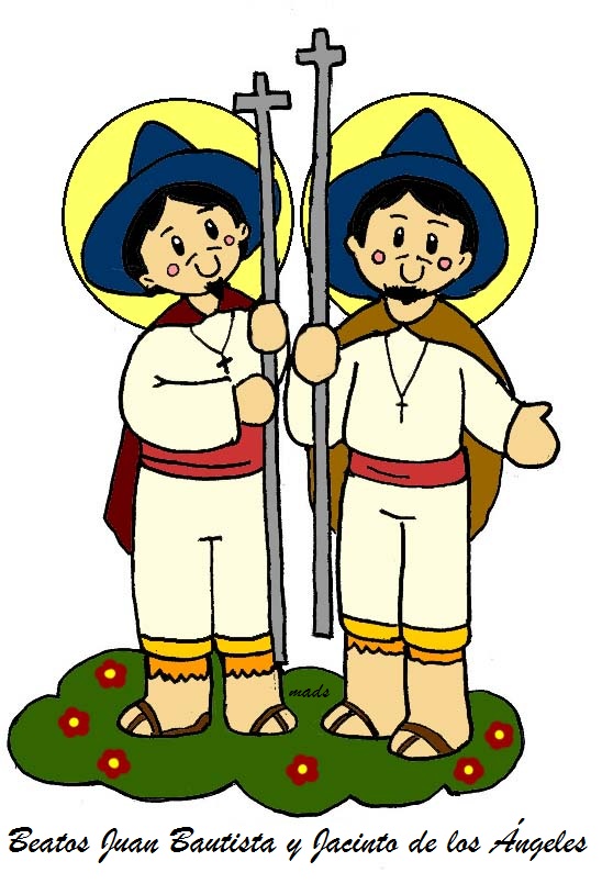 Mis ilustraciones: Beatos Juan Bautista y Jacinto de los Ángeles