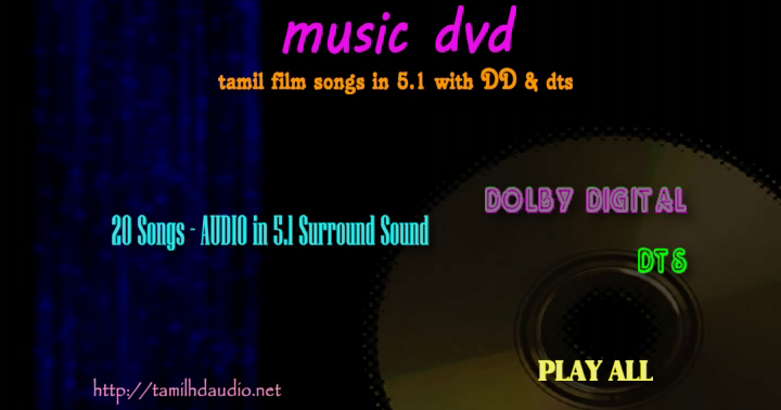 dolby digital songs - 5.1: Music DVD - Dolby Digital & dts - 5.1