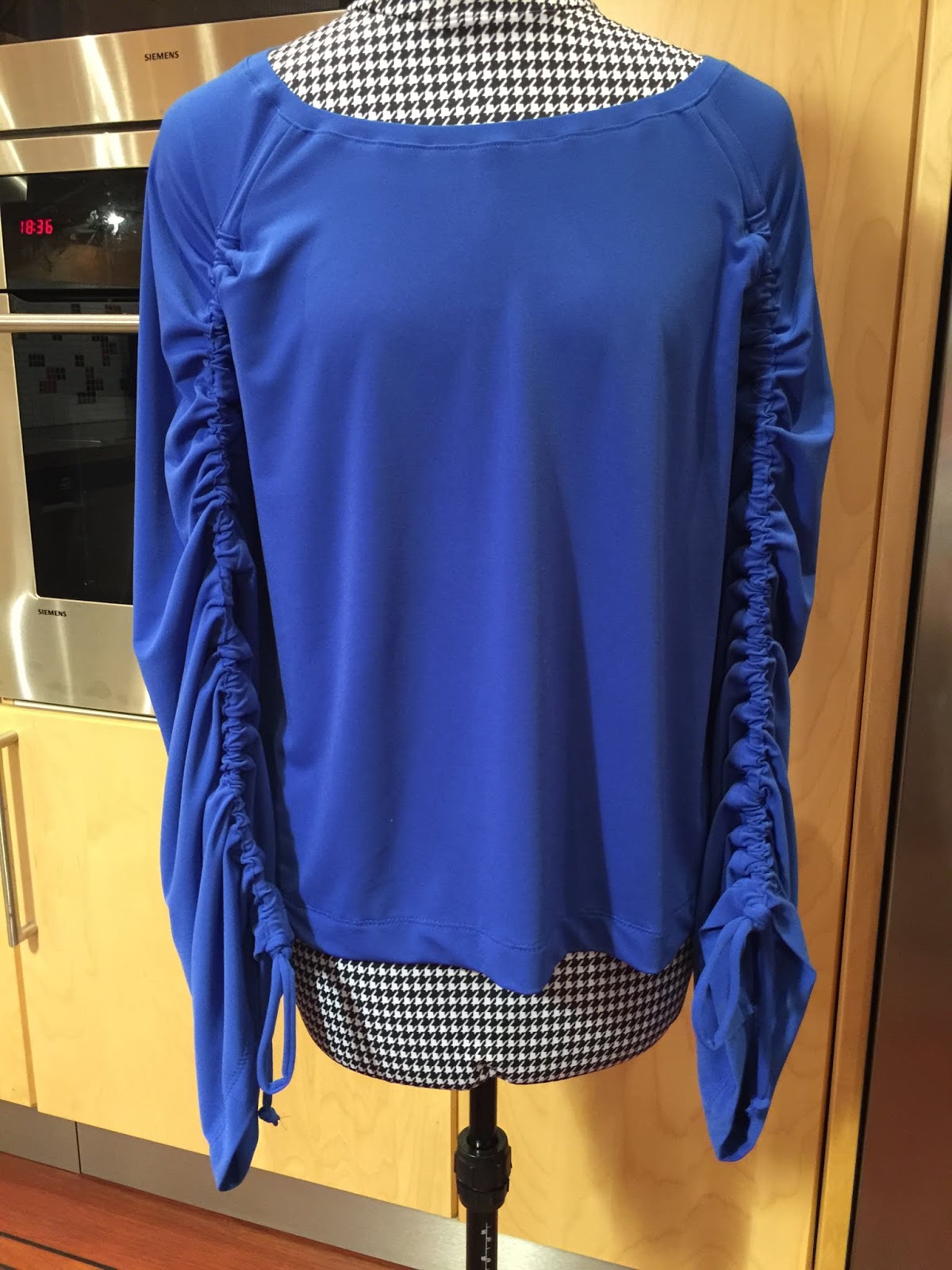 Gathered Sleeve Top - BurdaStyle Challenge!