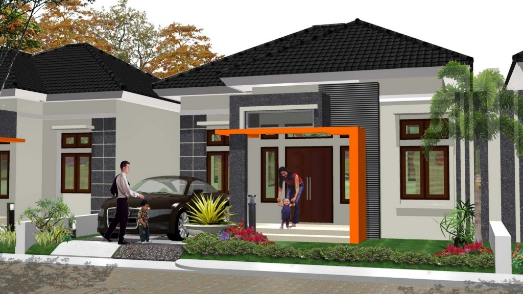 10 Gambar Desain Rumah Minimalis Terbaik Saat Ini - Contoh Bangunan ...