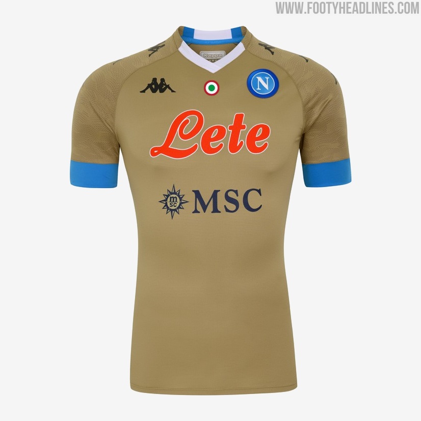 Napoli 20-21 Home, Away, Third & Goalkeeper Kits Released - Footy Headlines
