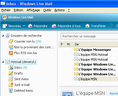 Hotmail se connecter boite de reception - Astucesinformatique