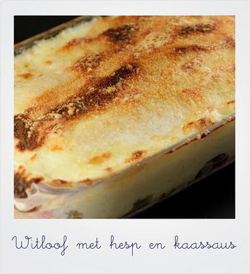 kotrecepten: Recept witloof met kaas en hesp