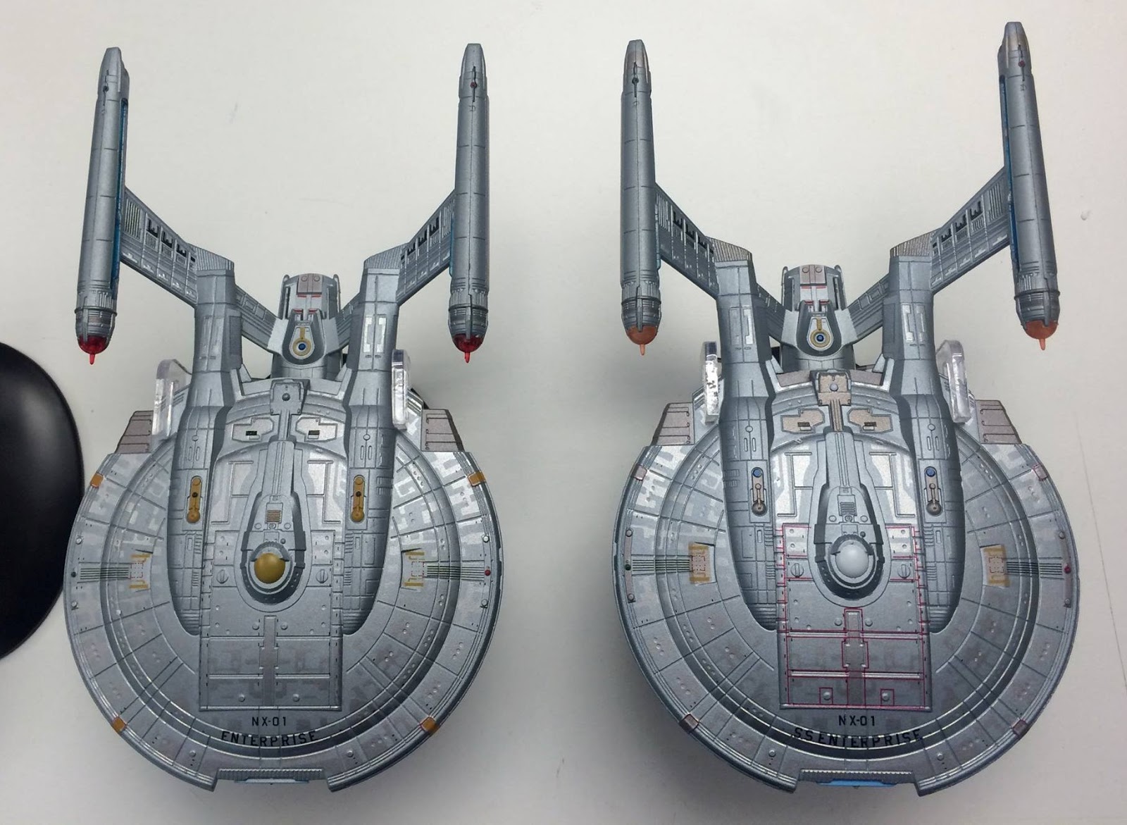 The Trek Collective: Starships Collection's NX-01 refit, Federation ...