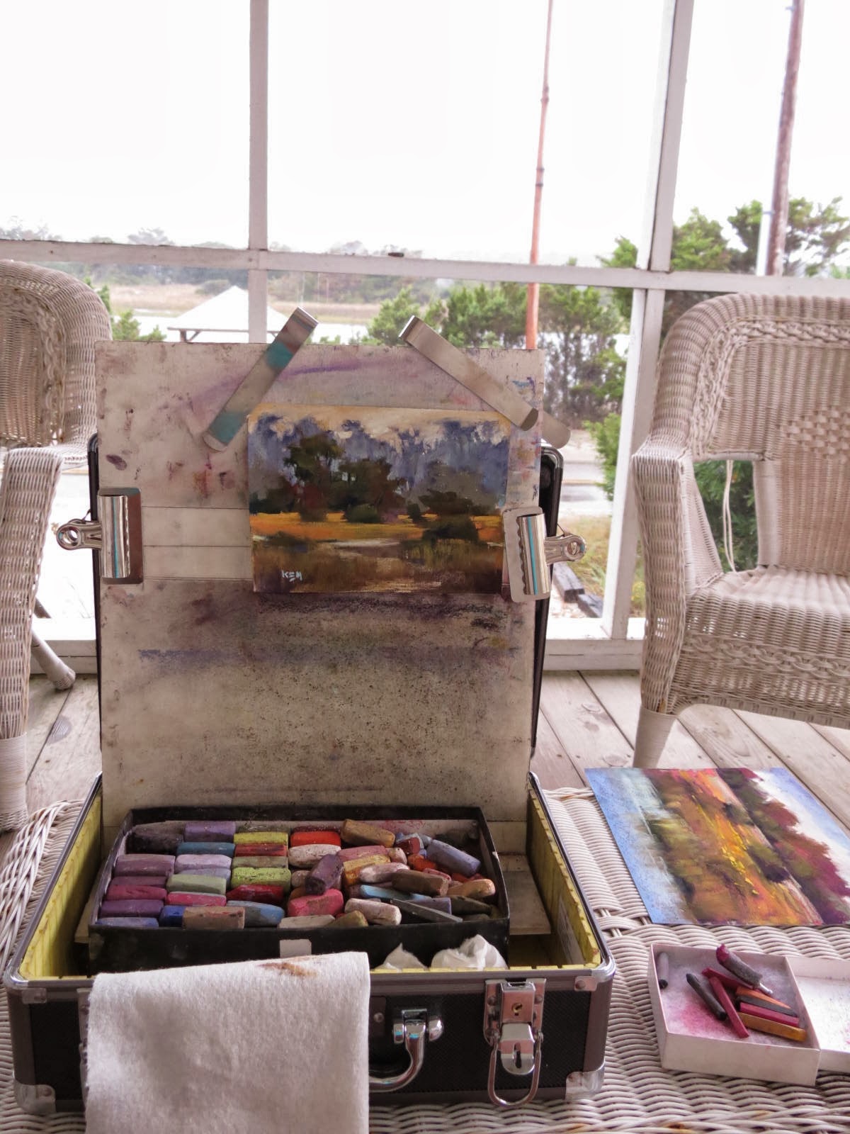 Painting My World: My Favorite Pastel Box for Travel...Stan Sperlak's ...