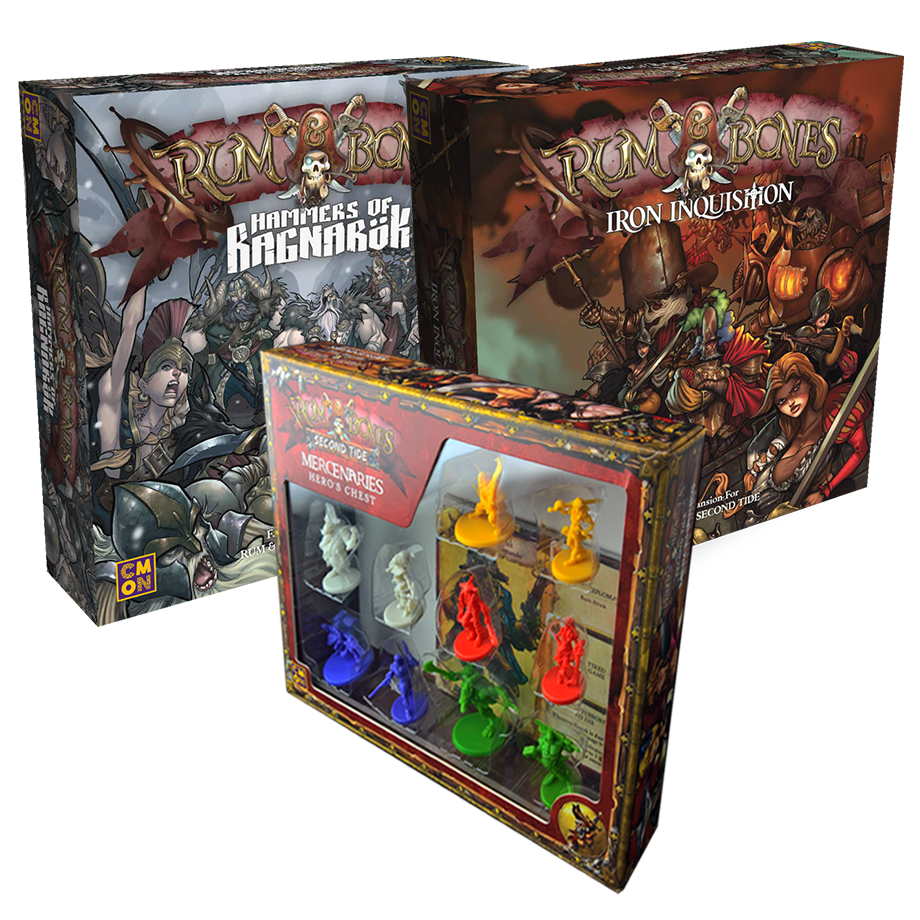 Tabletop Fix: Cool Mini or Not - New Rum & Bones Releases