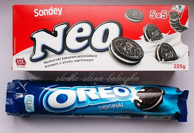 Słodko Słona babeczka testuje.: Oreo vs Neo