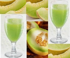 Cara sehat membuat jus melon