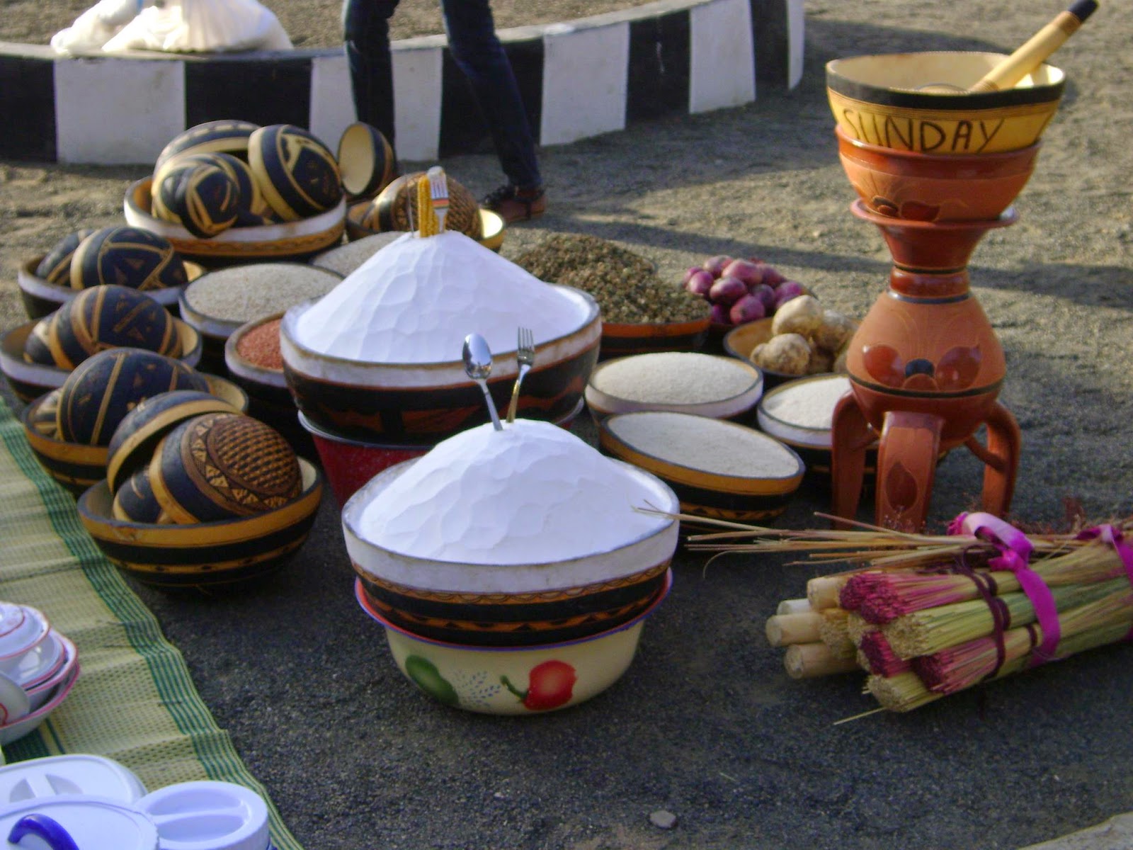 AFRICA: BWATIYE (BACHAMA) TRIBE IN NUMAN, ADAMAWA STATE. NIGERIA