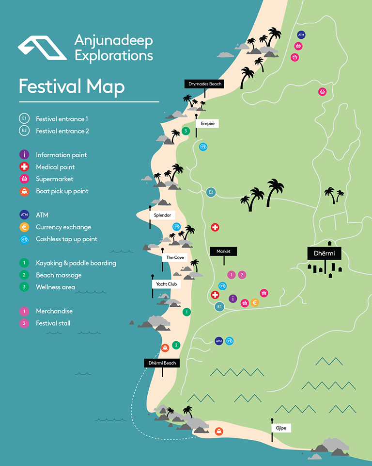 Anjunadeep Presents: Explorations - The Explorations Map!