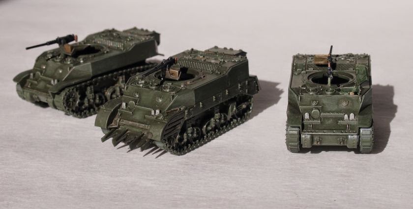 The Troubles of Raising an Army: M5 RECCE Stuart Part Scrathcbuild PSC 1/72