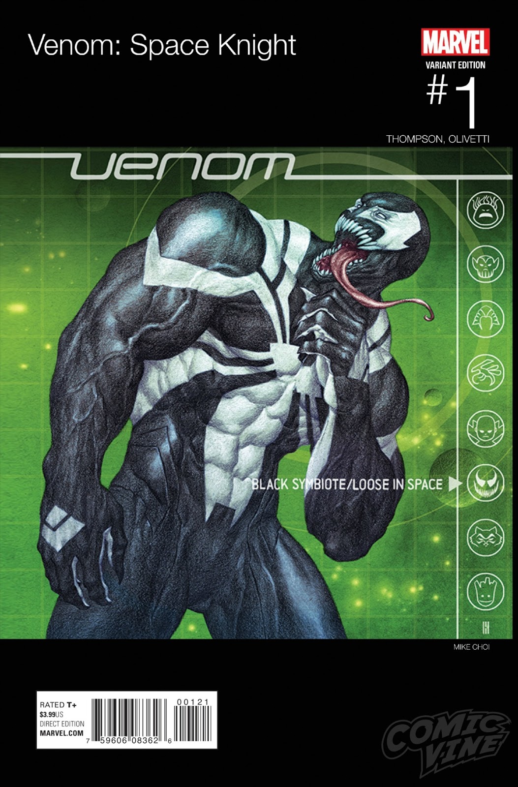 The Venom Site: venom: space knight 1 preview