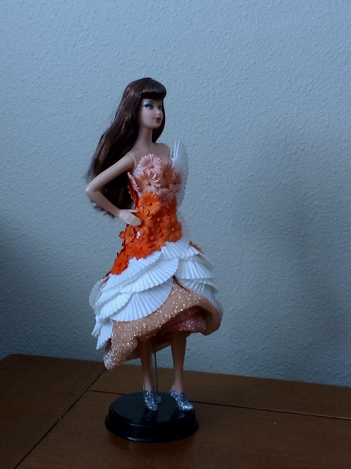 The Blue Robins' Nest: Elements of Design: A Barbie Gown Deconstructed