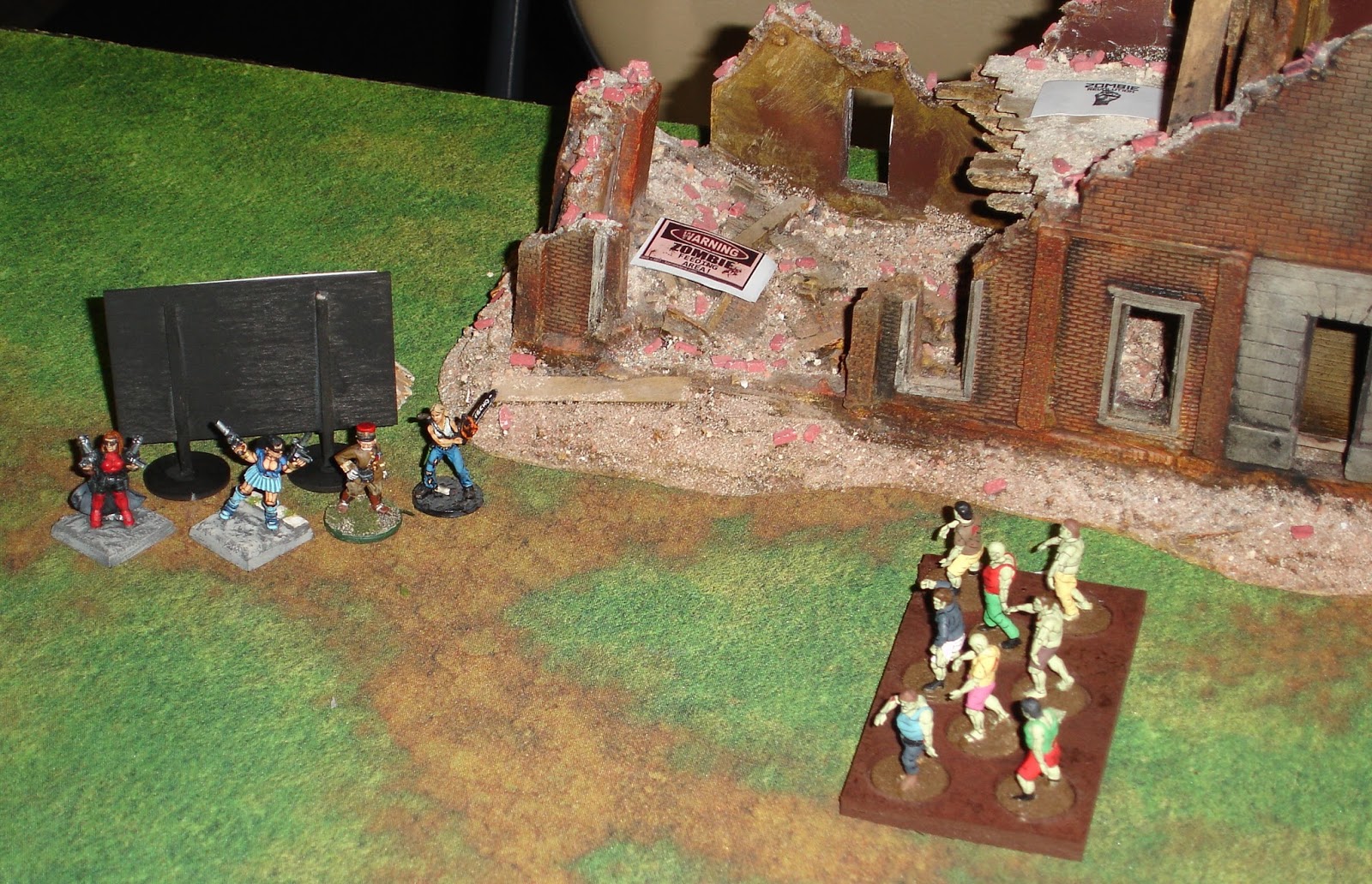 One Sided Miniature Wargaming Discourse: Southern Hemisphere Open Zombies