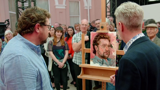MAKING A MARK: Review: Episode 7 of Portrait Artist of the Year 2018