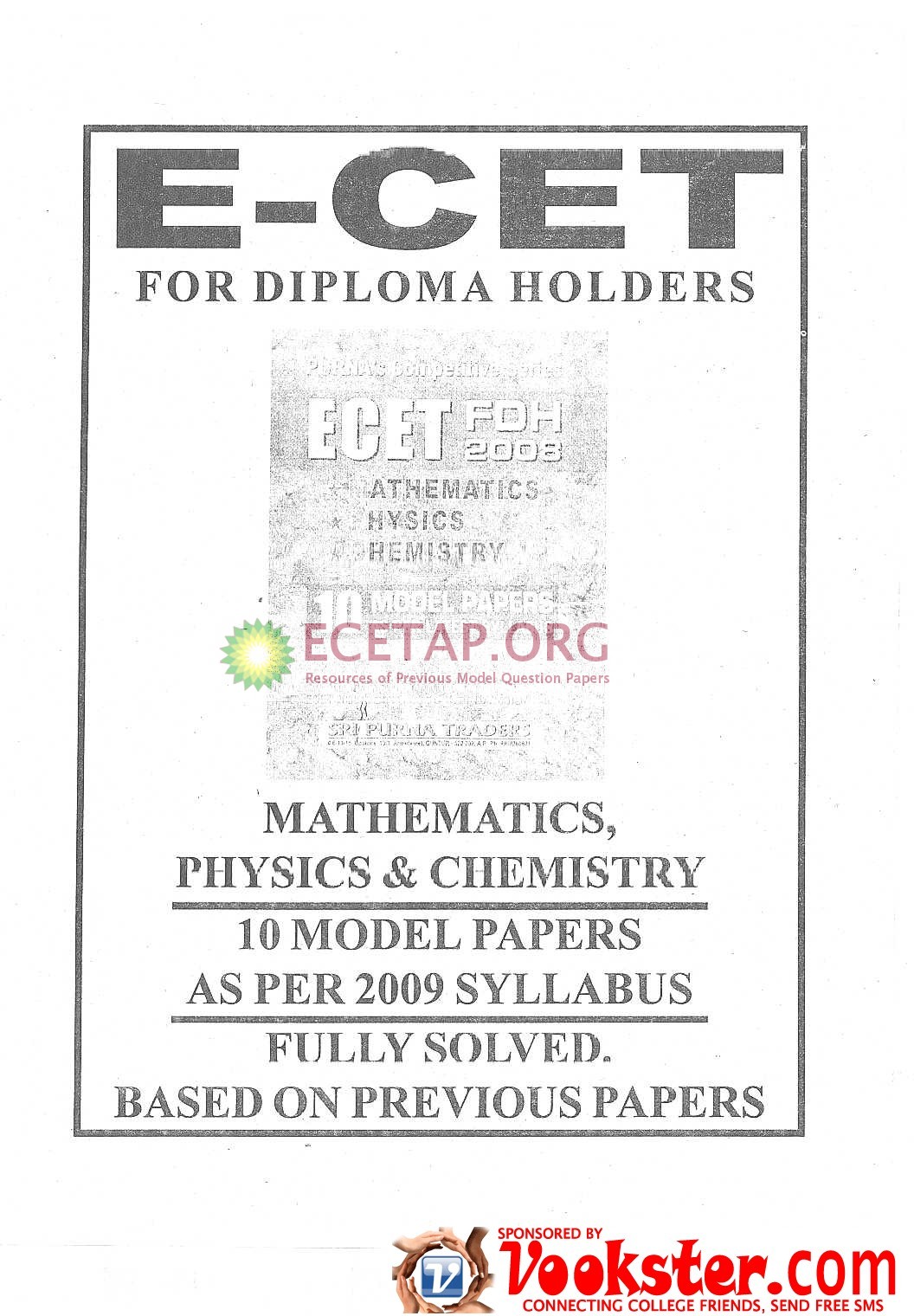 ECETAP - 2016, Previous, Model Papers, Question Papers EEE,ECE,SCE ...