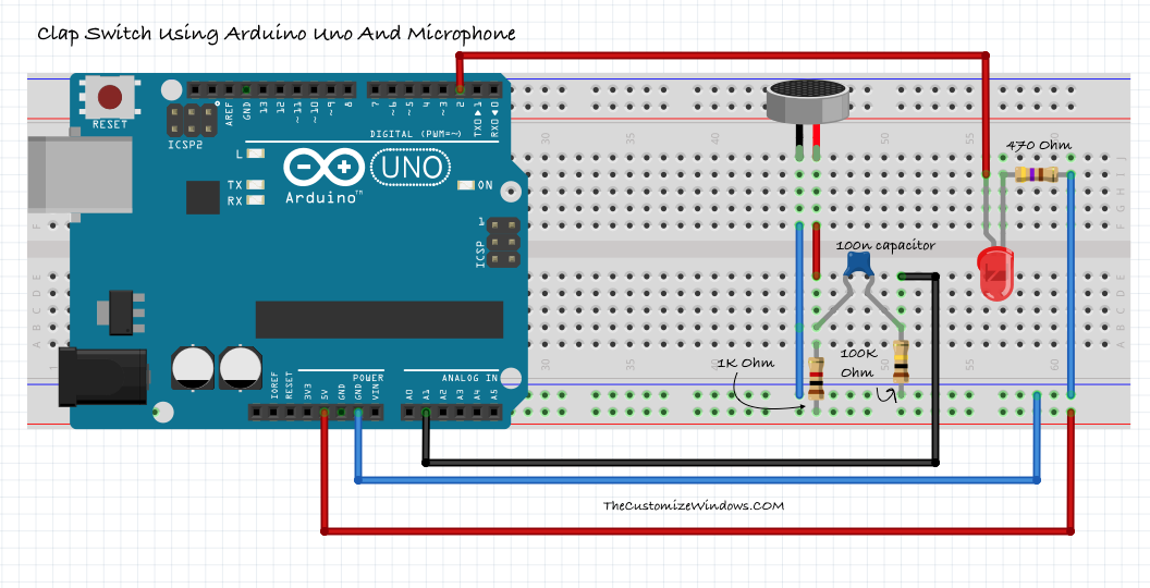 RANGKAIAN CLAP SWITCH MENGGUNAKAN ARDUINO - Syarif Projects