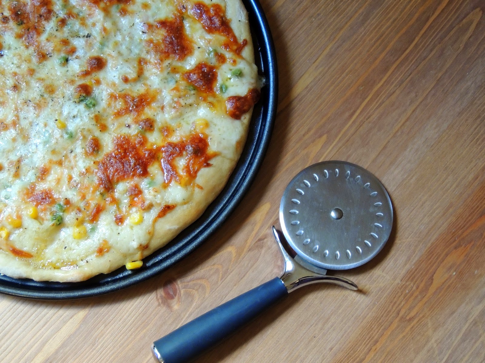 Gas Stove Girl: Chicken Pot Pie Pizza with Parmesan Ranch Cream Sauce