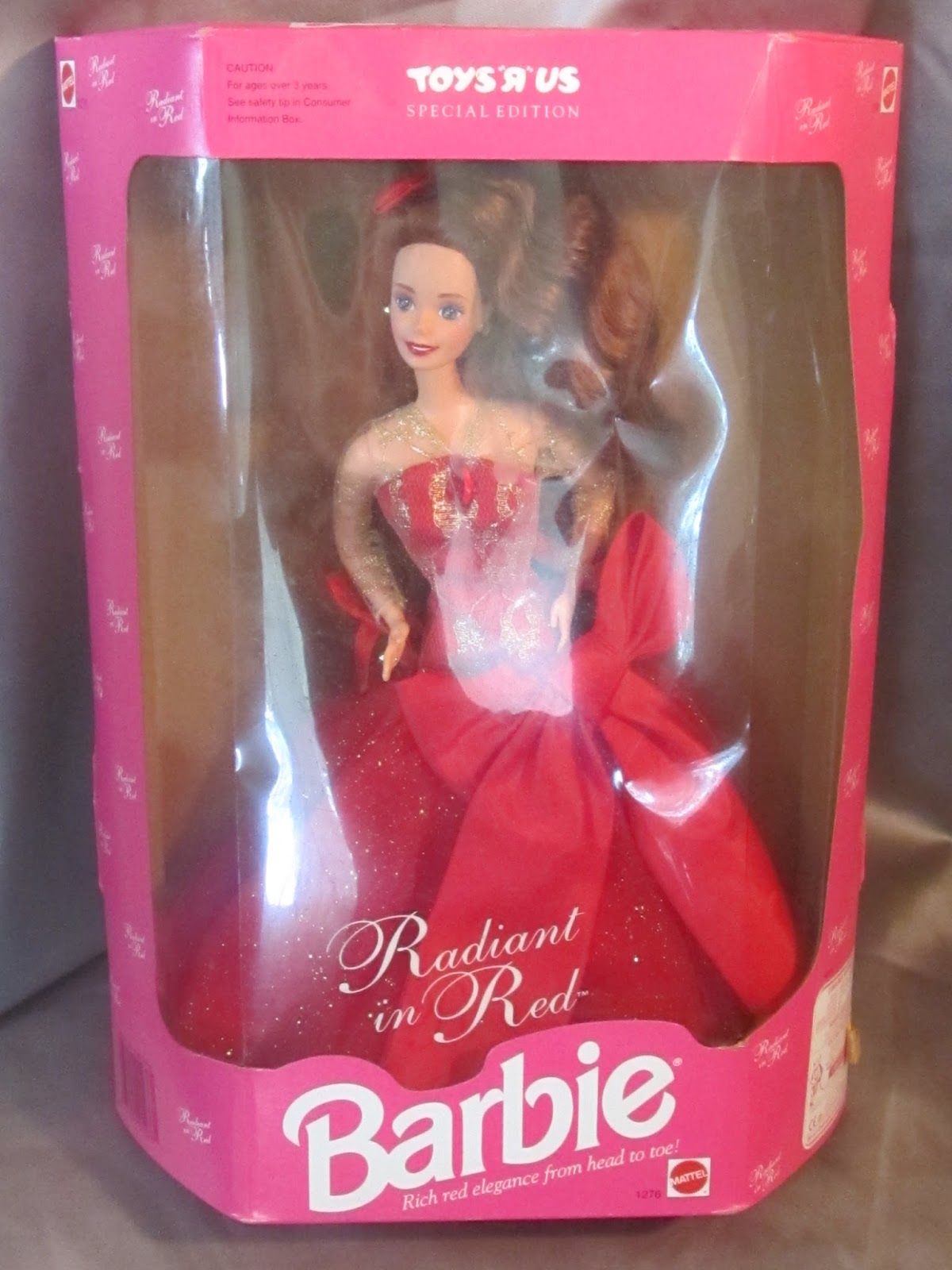 Blodwyen's Blog: Radiant in Red Barbie 1992