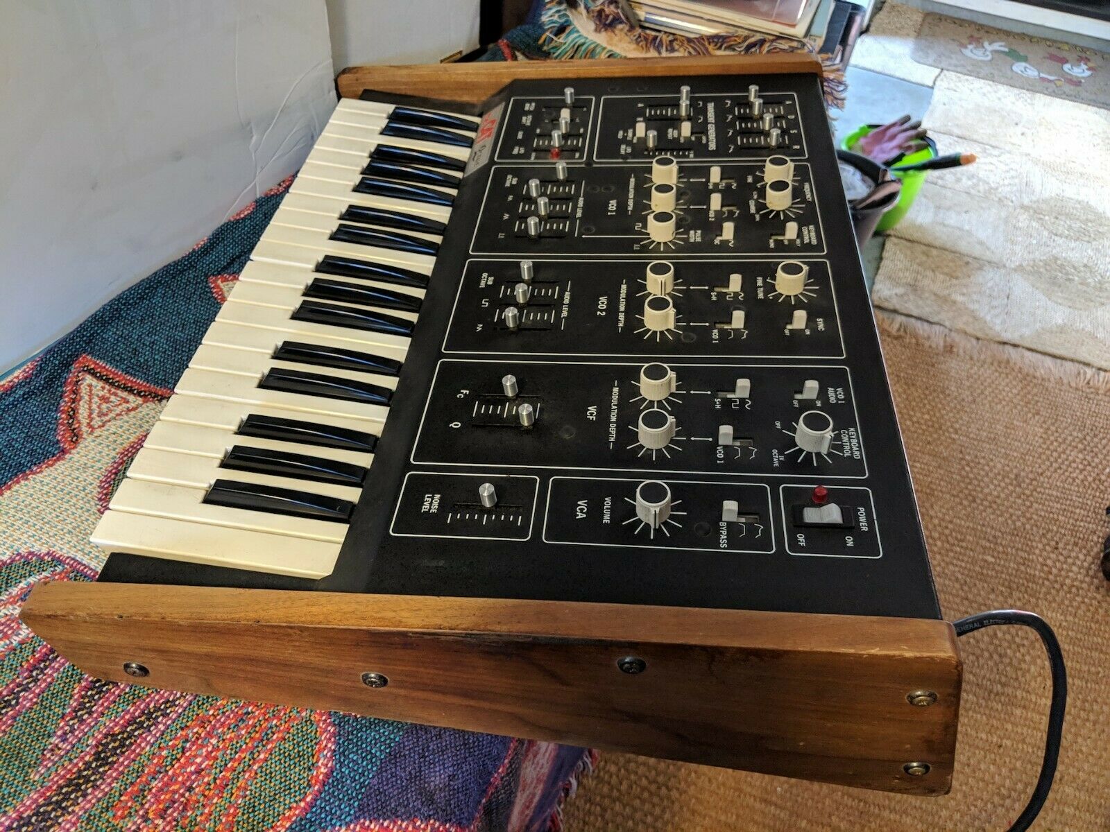 MATRIXSYNTH: VINTAGE OCTAVE THE CAT SRM SYNTHESIZER, MODEL 1853
